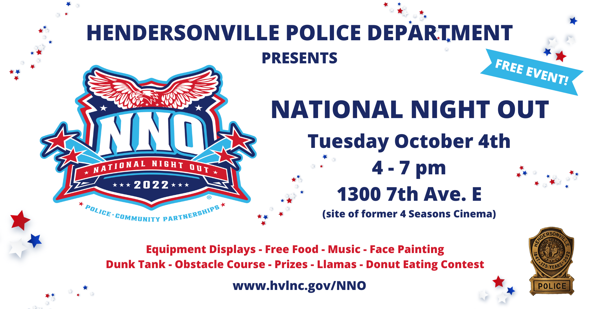 National Night Out | City of Hendersonville, NC | Official Website National Night Out | City of Hendersonville, NC | Official Website