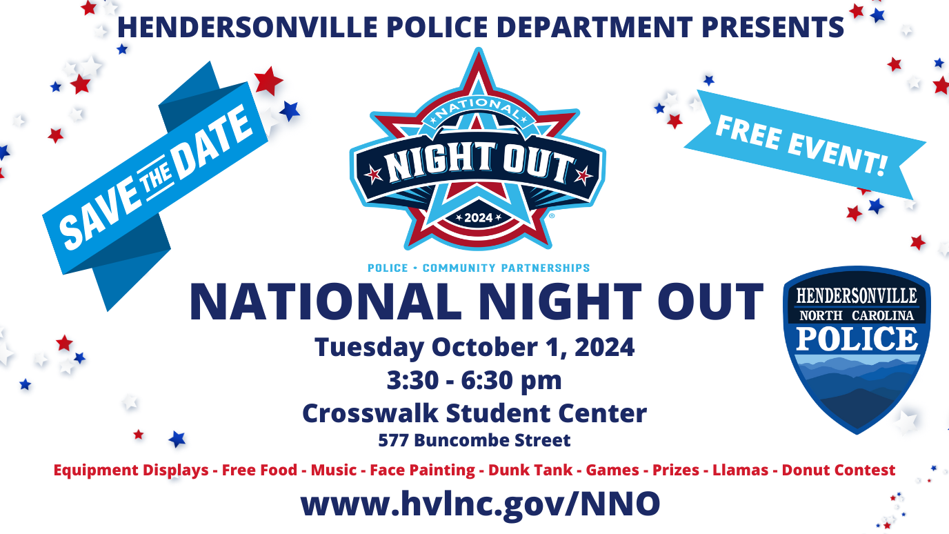 National Night Out | City of Hendersonville, NC | Official Website