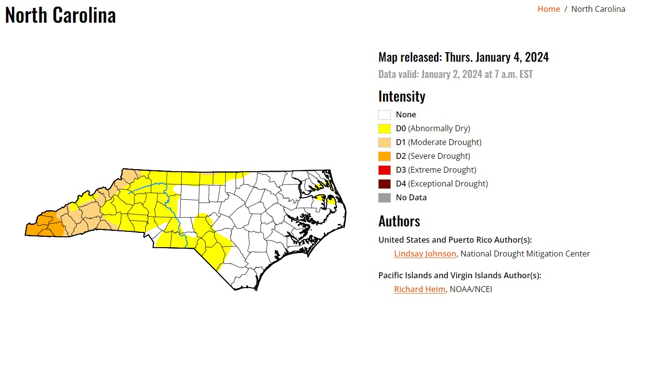 Water Shortage Advisories | City of Hendersonville, NC | Official Website