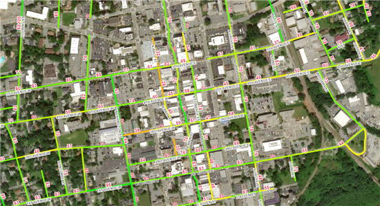 Pavement Condition | City of Hendersonville, NC | Official Website
